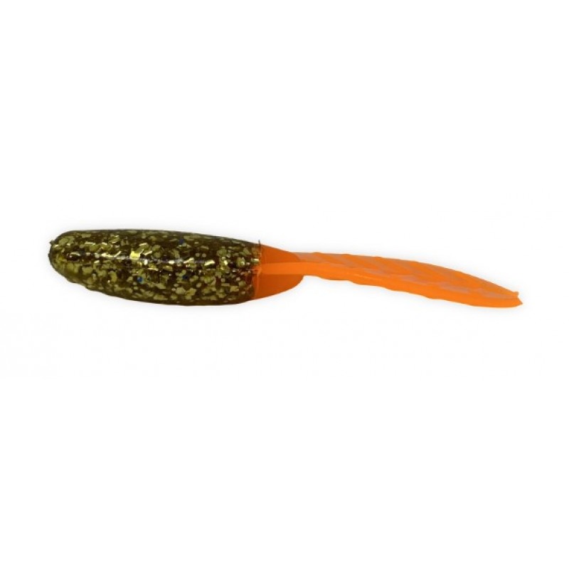 crappie plastic beaver tail wide profile